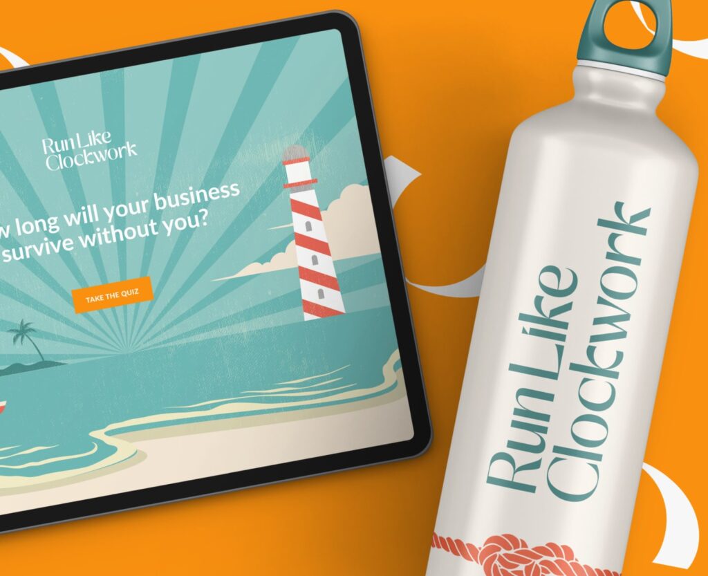 Run Like Clockwork - Gif Design Studios