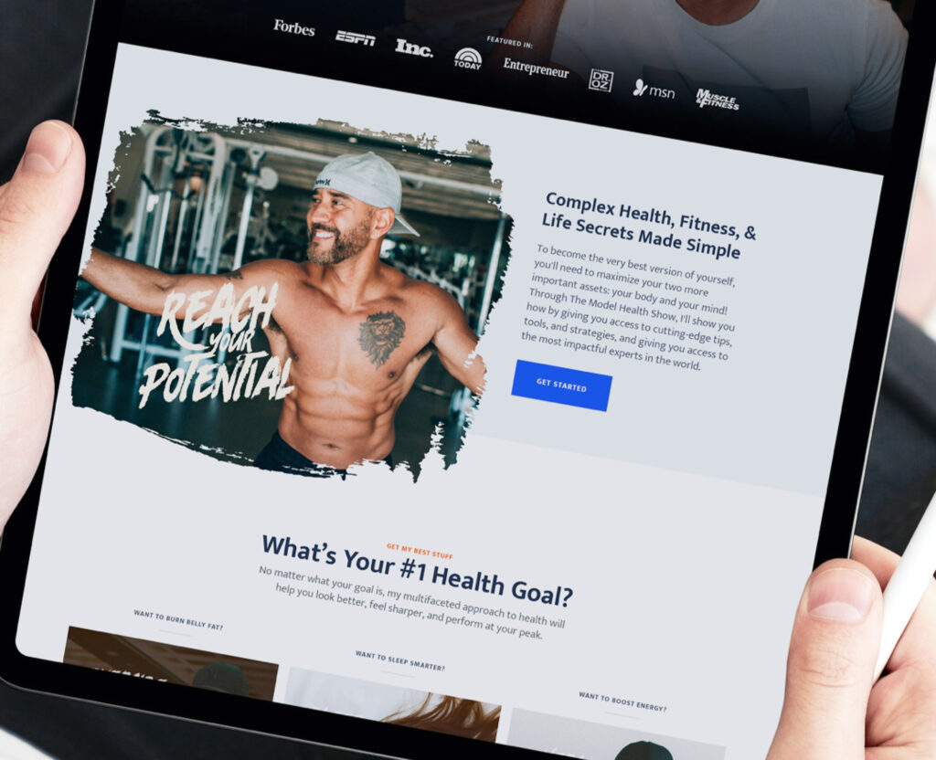 The Model Health Show - Gif Design Studios